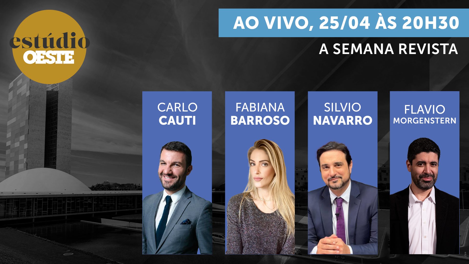 Estúdio Oeste: assista ao programa #97 - Revista Oeste
