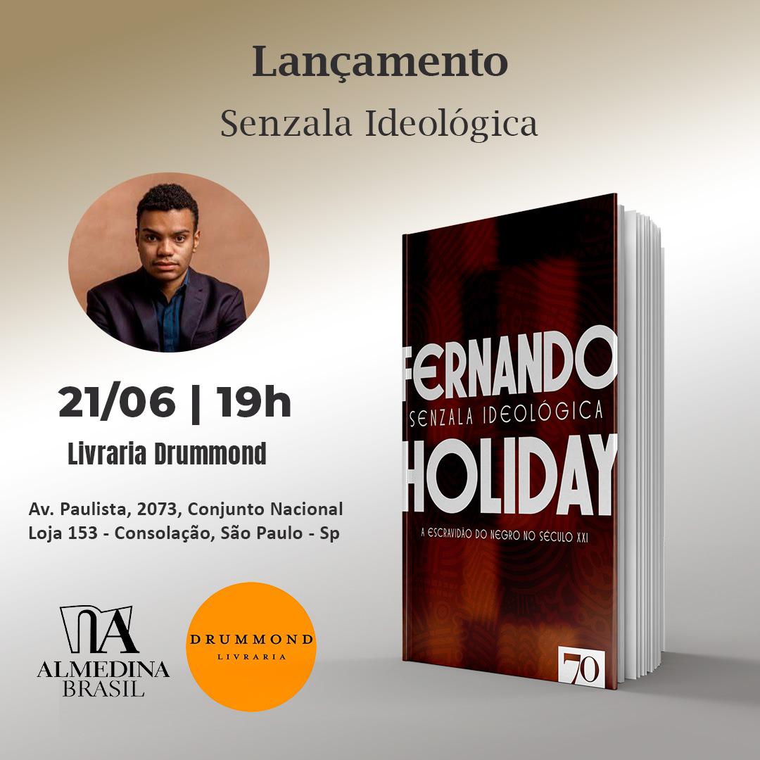 Fernando Holiday promete desmentir falácias sobre a pauta racial