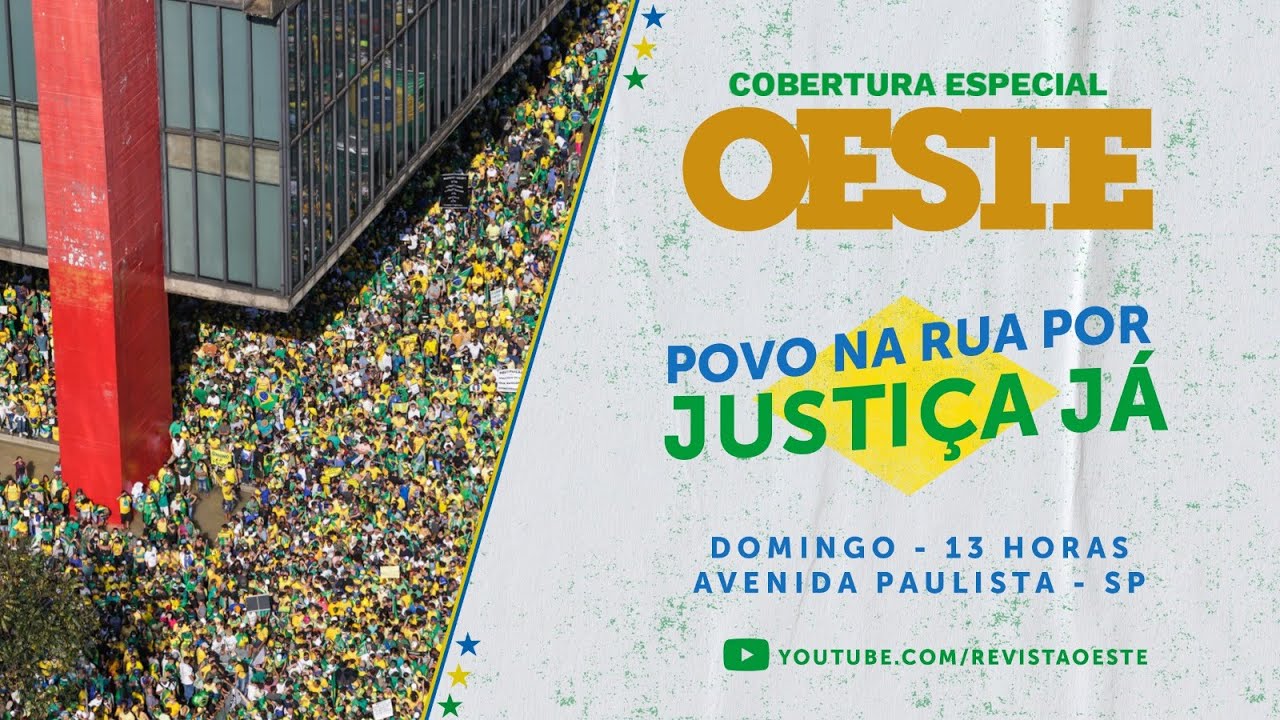 Justiça já: acompanhe ao vivo a manifestação na Avenida Paulista