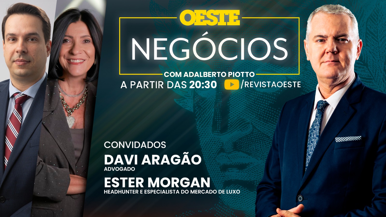 Oeste Negócios de 8/9/2025: assista às entrevistas com Davi Aragão e ...