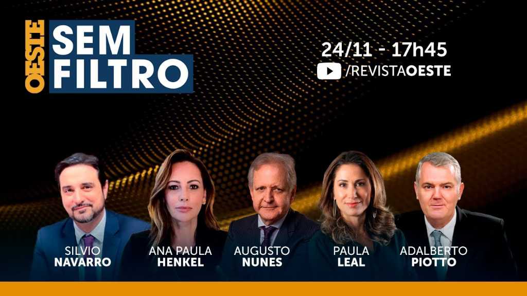 Oeste Sem Filtro: assista ao programa de 24/11/2025 - Revista Oeste